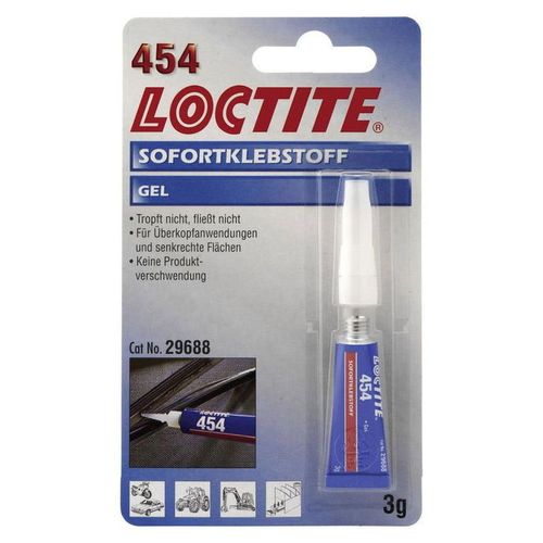 Lepak Super LOCTITE 454 gel 3 g