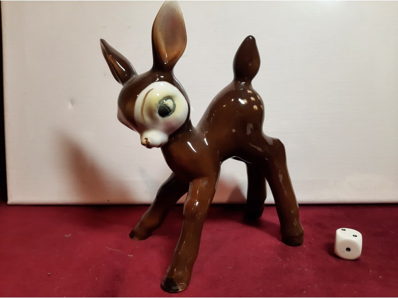 VINTAŽ PORCELAN FIGURA LANETA-BAMBI 70'