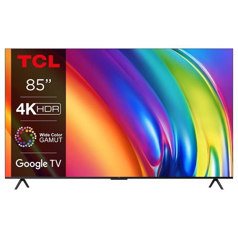 Televizor TCL 85P745/LED/85"/4K HDR/144Hz/Google TV/crna