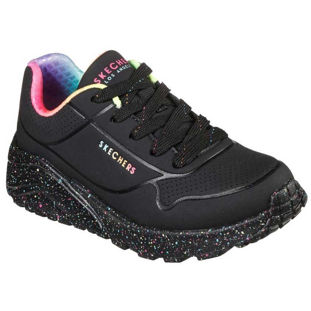 SKECHERS UNO LITE RAINBOW SPECK – 310456L-BKMT