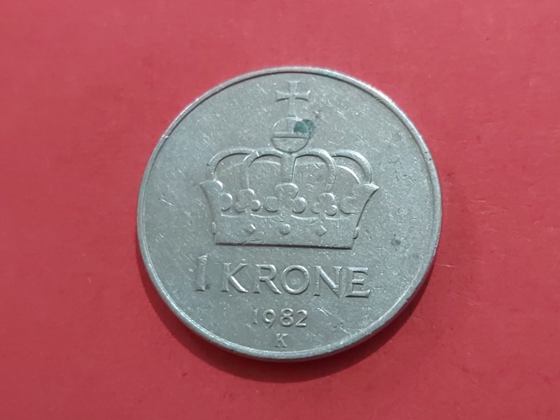 Norveška - 1 kruna 1982 god