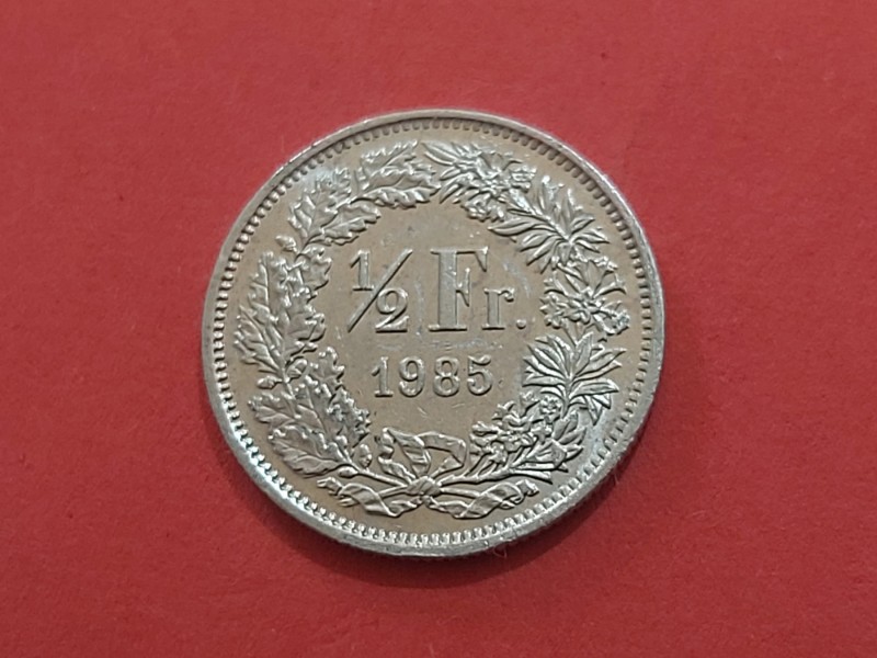 Švajcarska - 1/2 franc 1985 god