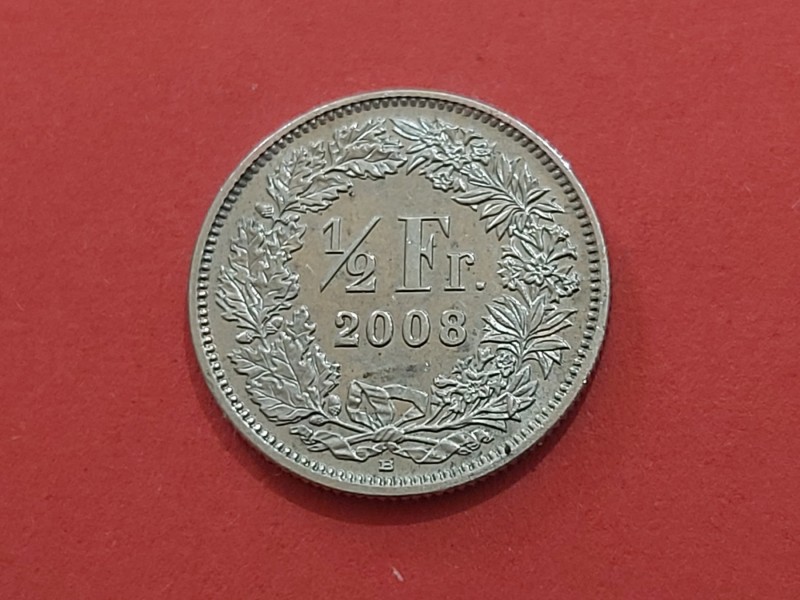 Švajcarska - 1/2 franc 2008 god