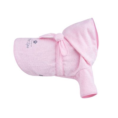 Amiplay Spa Bade Mantil za Pse Beagle Pink 45cm