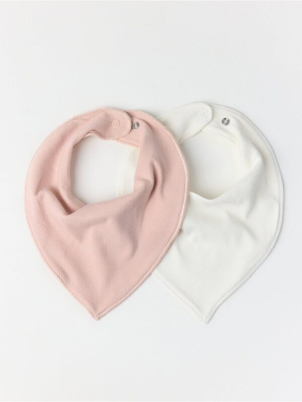 Marama – 2-pack ribbed bibs