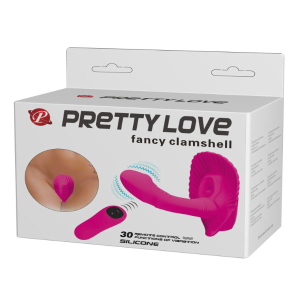 Pretty love fancy clamshell