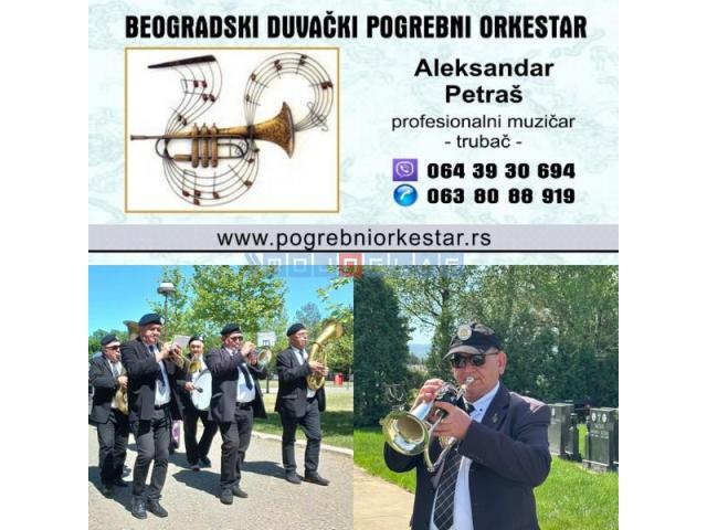 Pogrebni orkestar trubači pleh muzika za sahrane Kragujevac