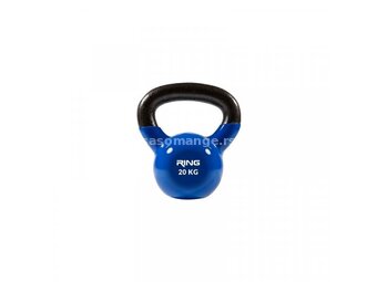 RING Kettlebell 20kg metal+vinyl RX DB2174-20