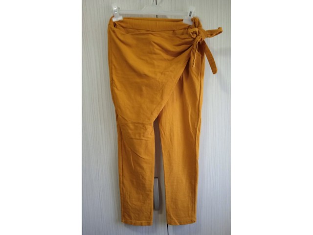 PAMUCNE PANTALONE NA PREKLOP VEL S/M