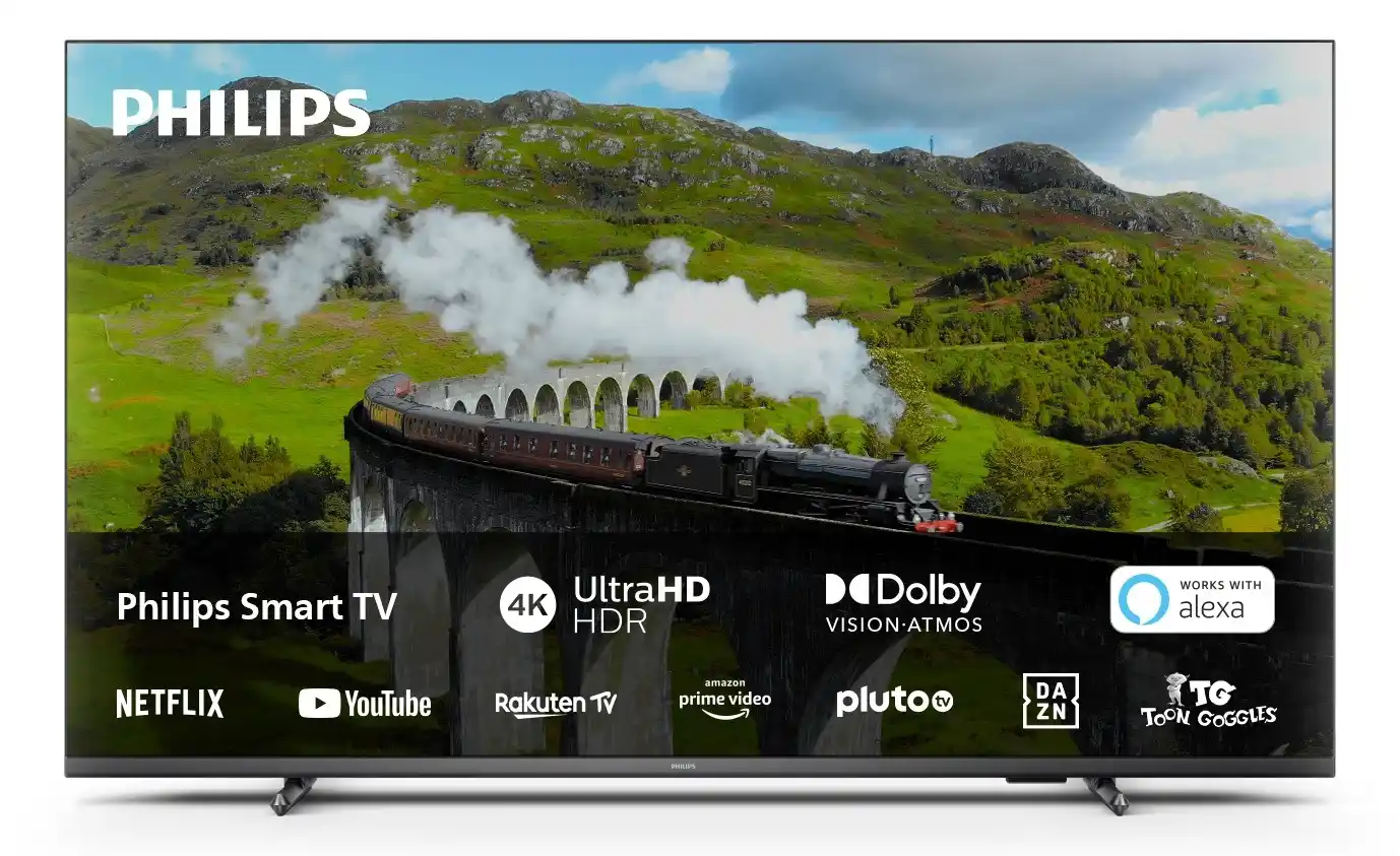 SMART LED TV 55 Philips 55PUS7608/12 3840x2160/UHD/4K/DVB-T/T2/T2-HD/C/S/S2