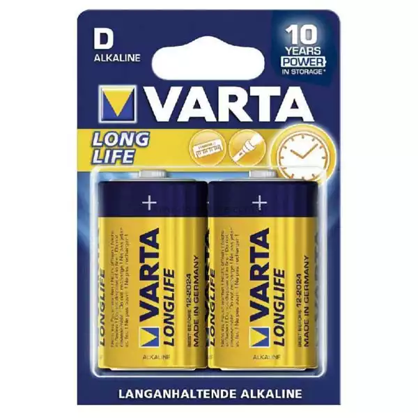 Baterija Varta D LR20 Longlife, nepunjiva