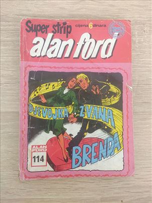 Alan Ford Vjesnik 114 - DJEVOJKA ZVANA BRENDA