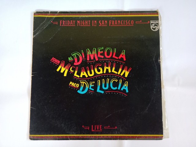 Al Di Meola McLaughlin Paco De Lucia - Live