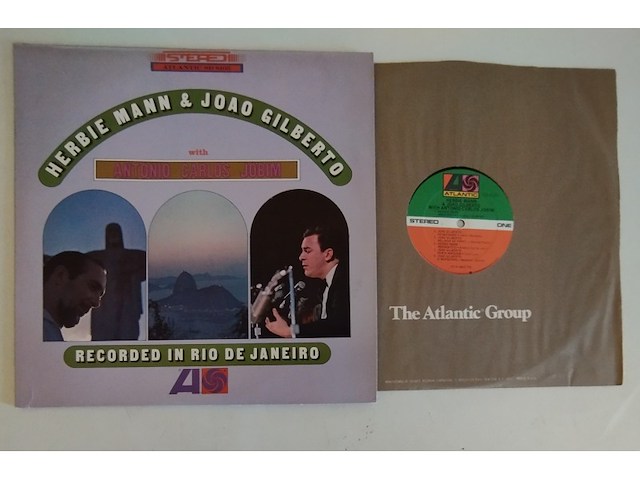 HERBIE MANN and JOAO GILBERTO JAZZ LP MINT