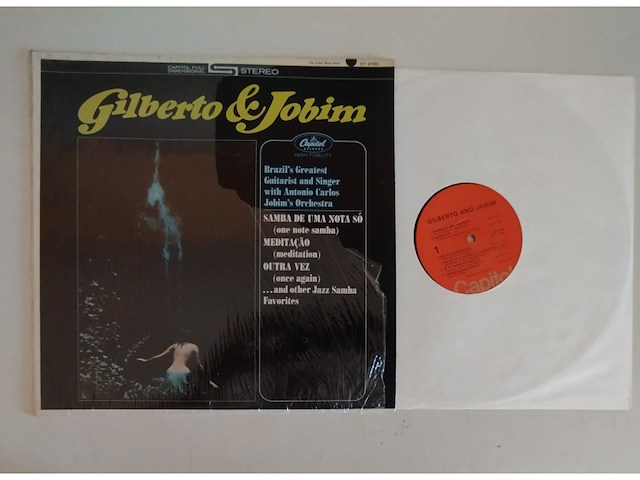 Gilberto and Jobim US JAZZ LP MINT