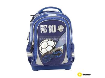 OCTOPUS Anatomska školska torba Football blue oet2410