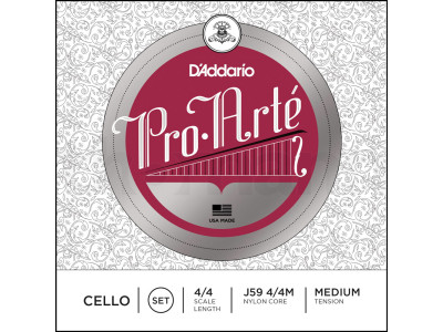 D'Addario Pro-Arte J59 4/4M Set