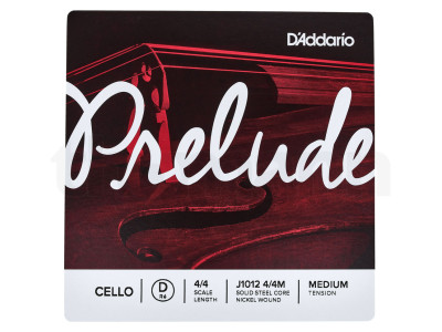 D'Addario Prelude J1012 4/4M Single String D