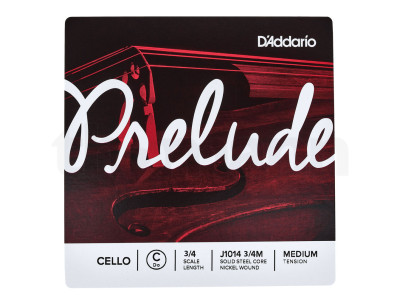 D'Addario Prelude J1014 3/4M Single String C