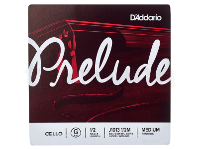 D'Addario Prelude J1013 1/2M Single String G