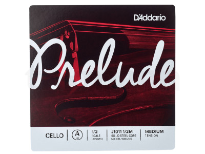 D'Addario Prelude J1011 1/2M Single String A