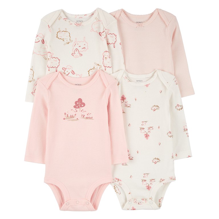 Carter's bodi za devojčice - set od 4 kom. BZ241R353310