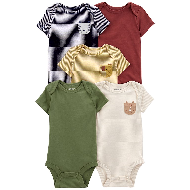 Carter's bodi za bebe dečake - set od 5 kom. BZ241R036710