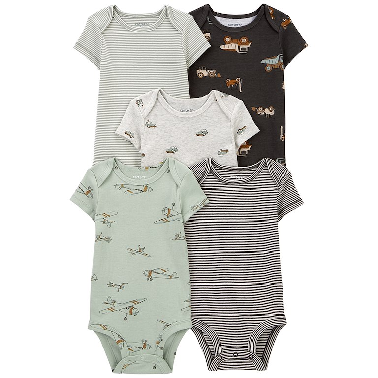 Carter's bodi za bebe dečake - set od 5 kom. BZ241R036510