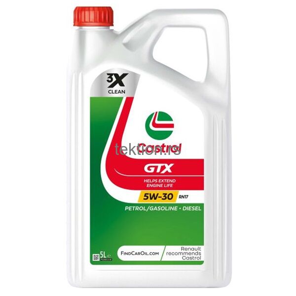 Castrol GTX Renault RN 17 5W30 5Lit