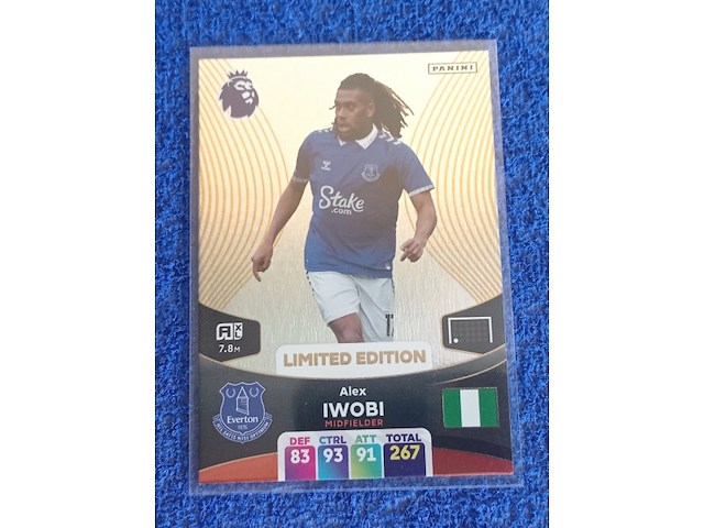 2023/24 Adrenalyn XL Premier League Alex Iwobi Limited