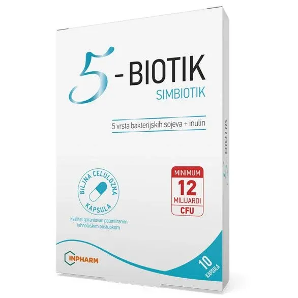 5-BIOTIK Simbiotik 10 kapsula