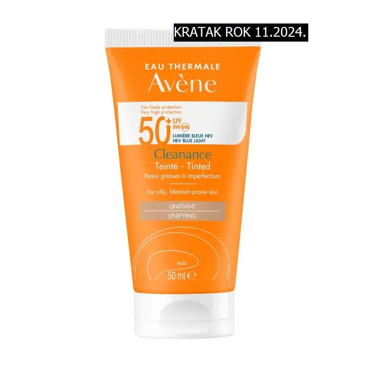 Avene Sun Cleanance tonirana emulzija SPF50+ 50ml