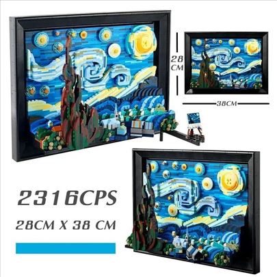 Kocke Kockice Vincent Van Gogh 28x38cm 2316 Kockic