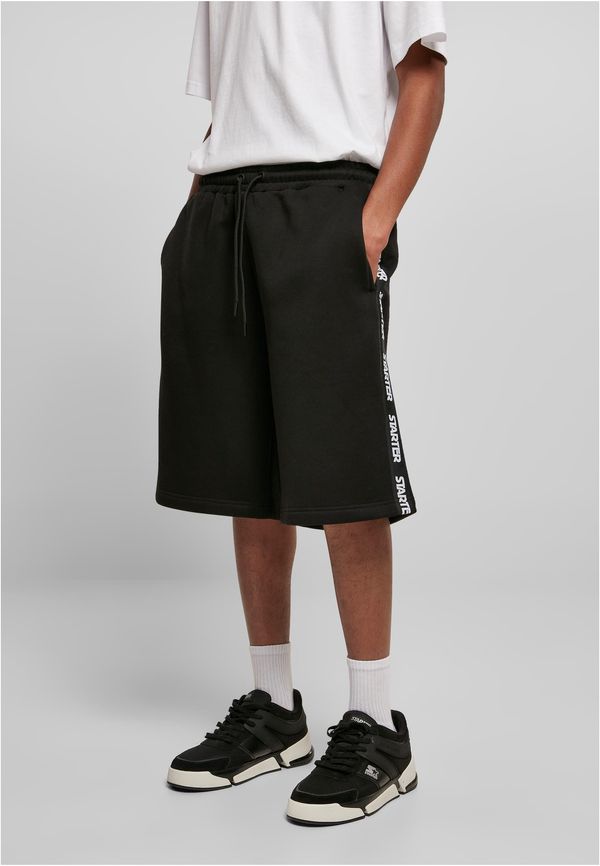 STARTER TAPE TRACK SHORTS BLACK