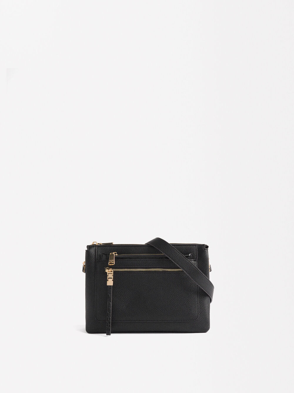 Crossbody Bag With Outer Pockets