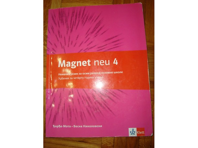 MAGNET NEU 4 - NEMAČKI JEZIK ZA VIII RAZRED O.Š.