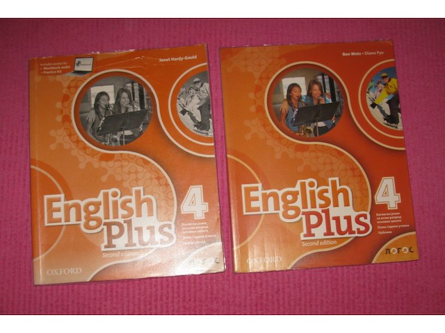 ENGLESKI JEZIK 8. ENGLISH PLUS 4. KOMPLET