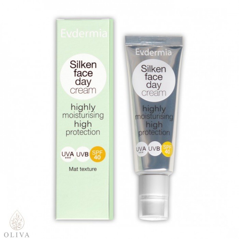 EVDERMIA SILKEN FACE DNEVNA KREMA ZA LICE SPF 40 50 ML