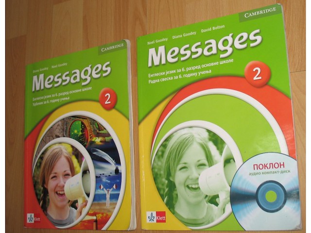 6. MESSAGES 2 KLET Engleski KOMPLET 6 razred klet