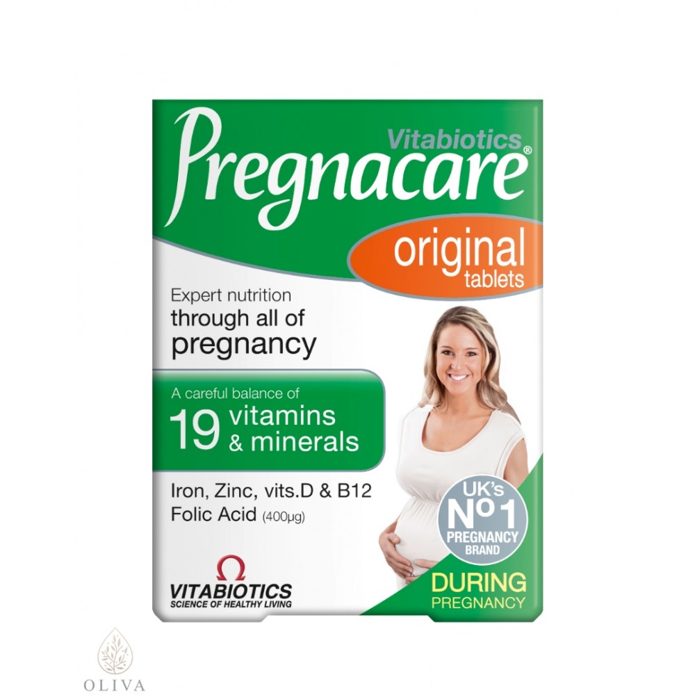 PREGNACARE ORIGINAL VITABIOTICS 30 TABLETA