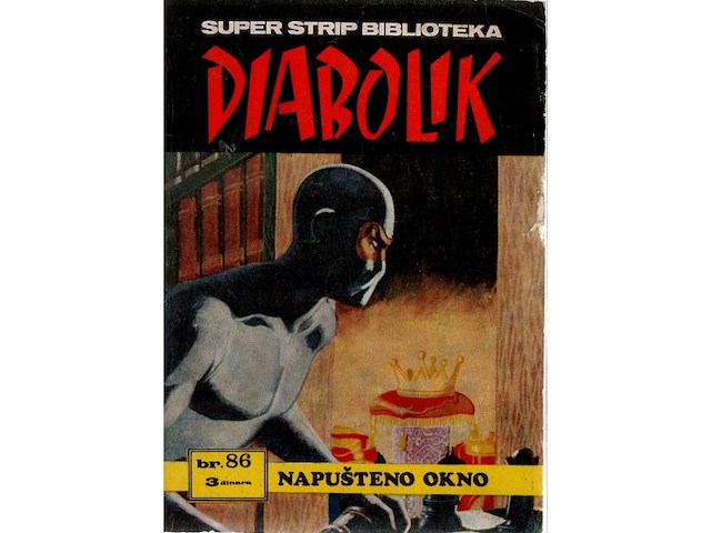 Diabolik - NAPUŠTENO OKNO (br. 19, 1970)