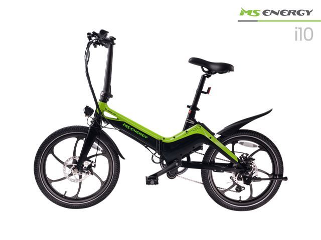 MS ENERGY eBike i10 Black GreenID EK000573708