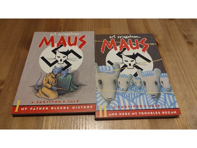 Art Špigelman, Maus 1-2 (na engleskom)