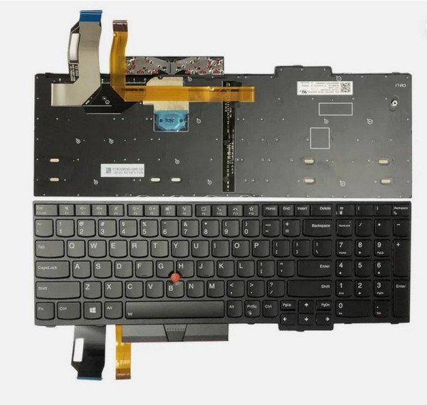 Tastatura za laptop Lenovo IBM ThinkPad T15 P15S sa gumbom i backlightom