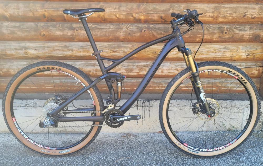 Canyon nerve 29" L,kashima,sram 2×10,ztr