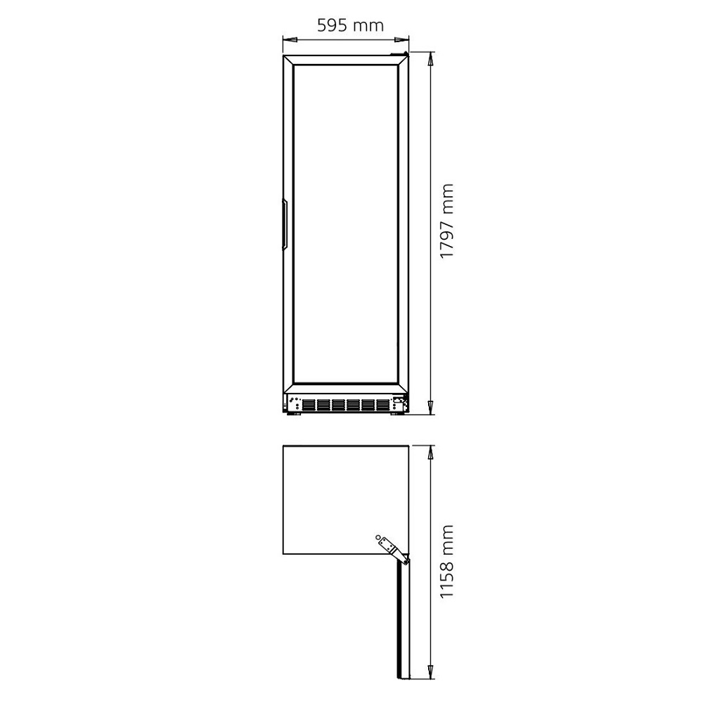 Deep vitrina za piće SDS385DC1YF