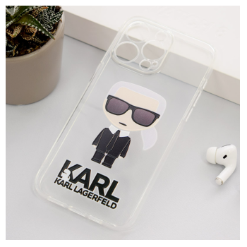 Maska Nanobit Print za iPhone 15 Pro Karl Lagerfeld