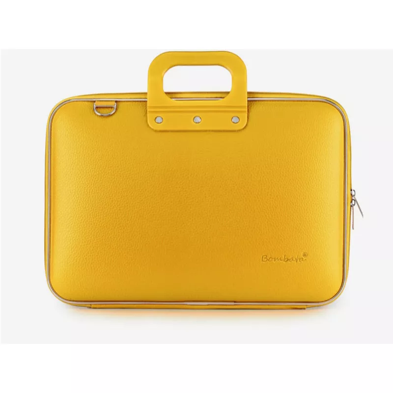 Torba BOMBATA Classic Vinil 15″ Saffron Yellow/Žuta