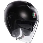 AGV KACIGA JET IRIDES MONO MAT CRNA