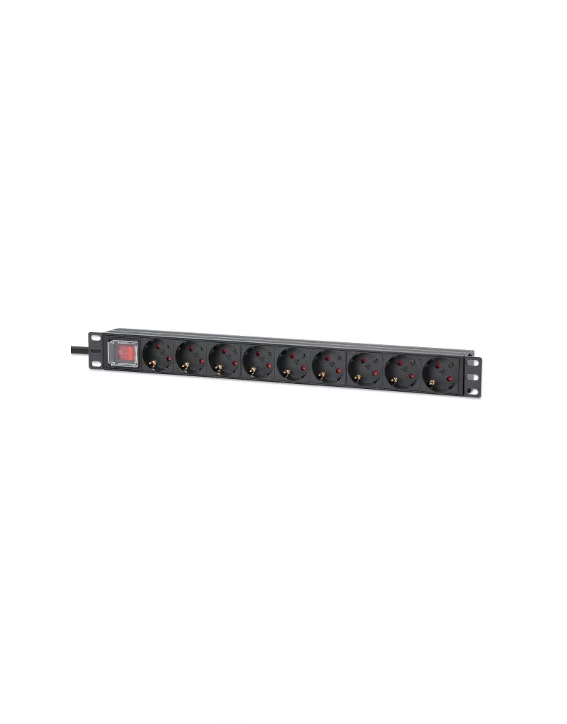 PDU kabl Intellinet 715133 19"/1U sa 9 utilnica/prekidač/2m